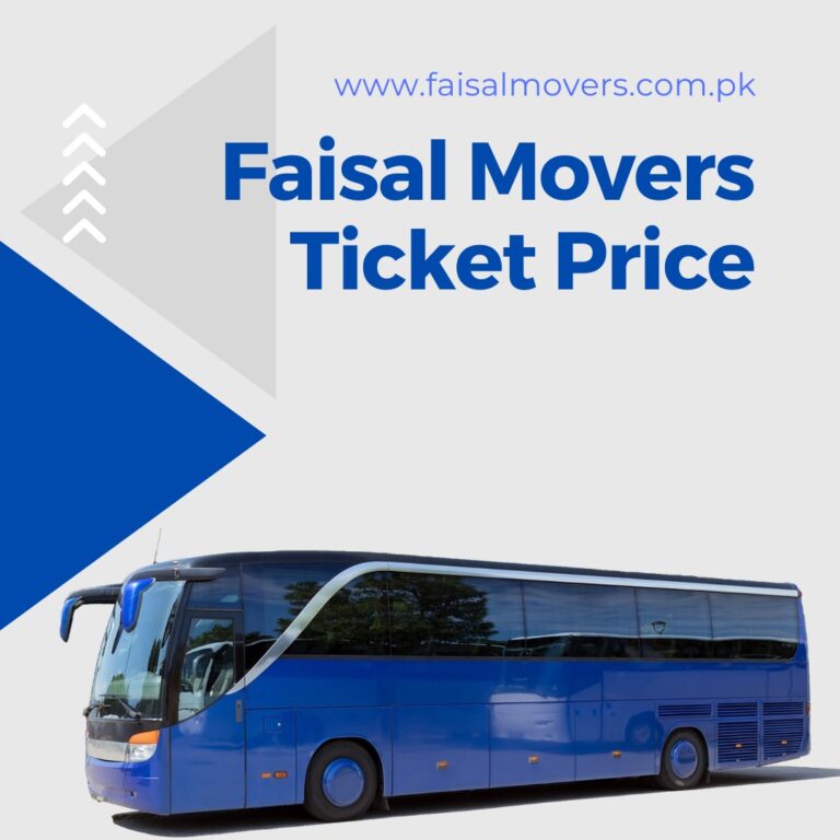 Faisal Movers Bus Timings - Arrival/Departure Schedule 2026